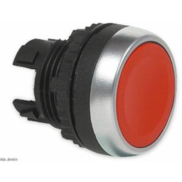 Befehls- und Meldegeräte, L21CA01, Druckschalter flach, nicht beleuchtbar, rot, 22 mm - BACO