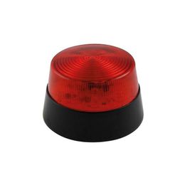 Velleman Led-blitzlicht - rot - 12 vdc - ø 77 mm