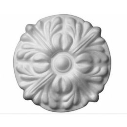 4x Decosa 3D Wandtattoo Fleurie aus Polystyrol, Wandsticker Blume, Wandaufkleber, Wanddeko Flower, Wandtatoo, Ornament, Relief