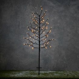 Garden d'light Zweigen Baum schwarz mit LED 80 x 120 cm Zweigen Baum