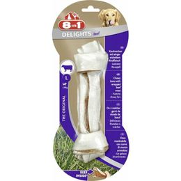 Delights Hundesnack Kauknochen Beef Leckerli Kausnack Hundefutter - 8IN1