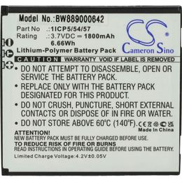 Akku kompatibel mit Angelcare AC310, AC315, AC417, AC510, AC517 Babyphone Babytalker (1800mAh, 3,7V, Li-Polymer) - vhbw