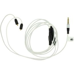vhbw - Audio aux Kabel kompatibel mit Sony XBA-Z5 Kopfhörer - Audiokabel 3,5 mm Klinkenstecker, 120 cm, Silber
