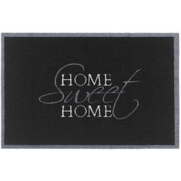 MD-Entree - md Entree Impression Eingangsmatte - Teppichmatte - Küchenteppich: 40x60 cm, sweet home black