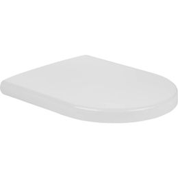 Ben Segno Sito WC-Sitz - Softclose - Pflegeleicht - Einfache Montage - Glänzend Weiß - Toiletten Sitz - Klobrille - Zeitloses Design - Toilettensitz