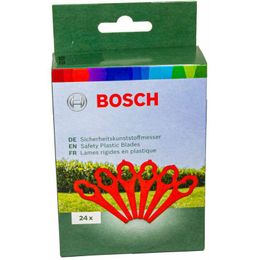 Bosch Sicherheitskunststoffmesser 26 cm für ART 26 LI / Accutrim / Easytrim Accu Rasentrimmer, 24 Stück