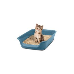 Ibanez Toilettenablage für Katzen Junior Toilette geeignet für alle Arten von Katzen, mit Einlaufschale, strapazierfähiges Material