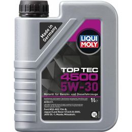 Liqui Moly Motoröl Top Tec 4500 5W-30 1 L Motoröl