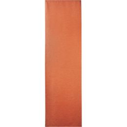 Bestlivings - Flächenvorhang Blickdicht 60 x 245 cm (b x h) in Orange ( mit Beschwerungsstange / Paneelwagen ) - Schiebevorhang als Raumteiler