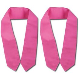 Bestlivings Raffhalter 2er Pack inkl. Befestigungsösen für Gardinen (Pink), viele Farben erhältlich - Pink