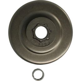 Ringrad kompatibel mit Stihl ms 251 Motorsäge inkl. Nadellager - 6,9 cm Durchmesser, 2,9 cm Dicke, 120 g Grau - vhbw