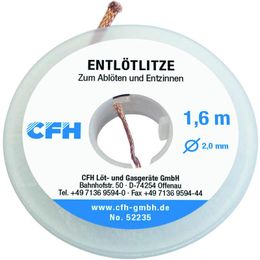 CFH LÖT- UND GASGERÄTE CFH Entlötlitze EL 235 1,6 m