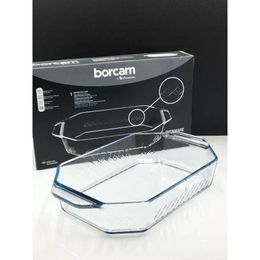 Borcam Premium Auflaufform Rechteckig, hitzebeständig, Backform hitzebeständig, Familienessen 2,7L - Pasabahce