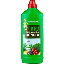 BURI 1L Bio Gemüsedünger Obstdünger Flüssigdünger Tomatendünger Gurkendünger Dünger