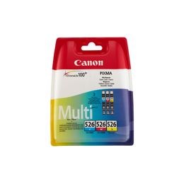 Canon »CLI-526« Multipack Tintenpatronen Cyan/Magenta/Gelb