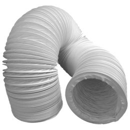 daniplus Abluftschlauch PVC flexibel Ø 100 / 102 mm, 10 m z.B. für Klimaanlagen, Wäschetrockner, Abzugshaube