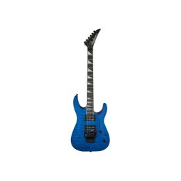 JACKSON E-Gitarre, JS32Q Dinky DKA Transparent Blue