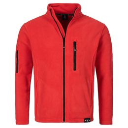 Rock Creek Jacke Fleecejacke Regular Fit