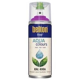 Belton free Lackspray Acryl-Wasserlack 400 ml verkehrspurpur matt