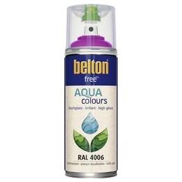 Belton Free Lackspray Acryl-Wasserlack 400 ml verkehrspurpur hochglanz
