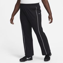 Nike Sportswear Collection Damenhose mit Schlitz im Saum (große Größen) - Schwarz