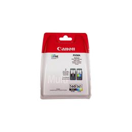 Canon PG-560/CL-561 / 3713C006 Multipack - Tintenpatrone Farbe ( Cyan, Magenta, Gelb)