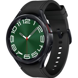 Smartwatch Samsung "Galaxy Watch 6 Classic LTE 47mm" Smartwatches schwarz Fitness-Tracker