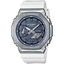 Chronograph Casio G-SHOCK "GM-2100WS-7AER" Armbanduhren weiß Herren Quarzuhren