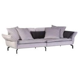 Big-Sofa GUTMANN FACTORY Sofas Gr. B/H/T: 300 cm x 87 cm x 109 cm, Samtoptik, grau