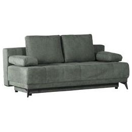 Schlafsofa GUTMANN FACTORY Sofas Gr. B/H/T: 195cm x 77cm x 100cm, Flachgewebe, grün