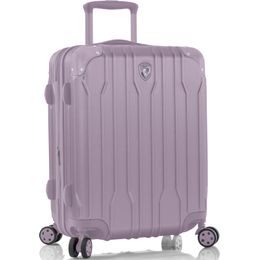 Hartschalen-Trolley Heys "Xtrak, 53 cm" Gr. B/H/T: 39 cm x 53 cm x 23 cm 42 l, lila (lavender) Koffer Handgepäck-Koffer