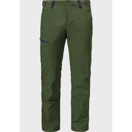 Schöffel Outdoorhose SCHÖFFEL "Softshell Pants Matrei M" Gr. 52, Normalgrößen, grün (6004, grün) Herren Hosen Outdoorhosen