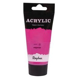 Rayher Acrylic Acrylfarben magenta 75,0 ml