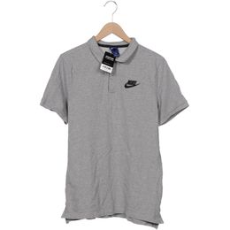 Nike Herren Poloshirt, grau, Gr. 52