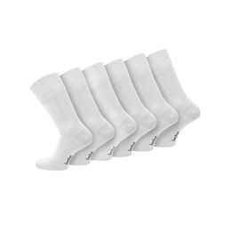 Normani Socken Damen Gr&ouml;&szlig;e 47/50 wei&szlig;