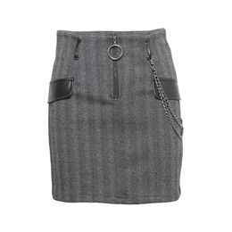 Koroshi Skirt female Grey size 42