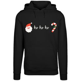 F4NT4STIC Sweatshirt 'Weihnachten Ho Ho Ho' Damen Gr&ouml;&szlig;e XS feuerrot / schwarz / wei&szlig;