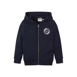 Tom Tailor Sweatjacke Jungen Größe 92/98 navy / weiß