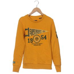 Superdry Damen Sweatshirt, gelb, Gr. 34