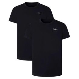 Pepe Jeans T-Shirt Herren Gr&ouml;&szlig;e XXL schwarz / wei&szlig;