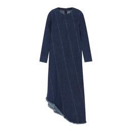 Pull&Bear Pull&Bear Kleid Damen Größe 40 dunkelblau Winterkleid