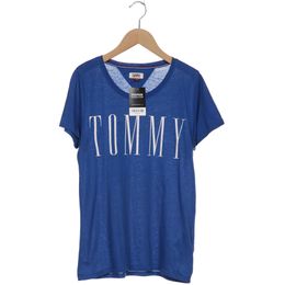 Tommy Jeans Damen T-Shirt, blau