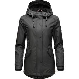 Navahoo Regenjacke 'Lindraa' Damen Gr&ouml;&szlig;e M schwarz Winterjacke