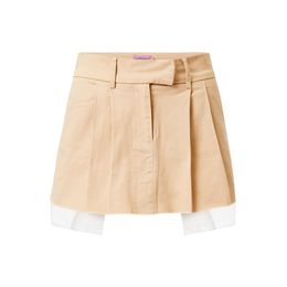 Edikted Skirt female Beige size M
