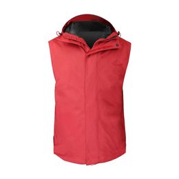 Normani Sports Vest 'Kolumbus' male Red size XXXL