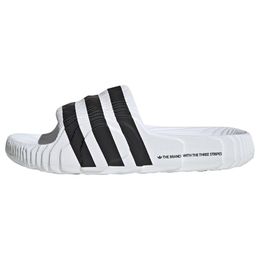 adidas originals Pantolette 'Adilette 22' Damen Größe 40.5/41 schwarz / weiß