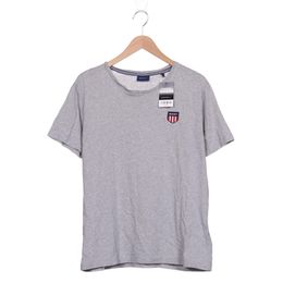 Gant Herren T-Shirt, grau, Gr. 52