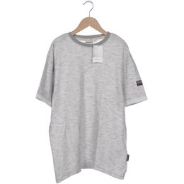 Napapijri Herren T-Shirt, grau, Gr. 48