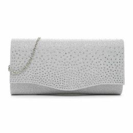 Tamaris Amalia Clutch Tasche 25.5 cm silver