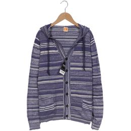 BOSS Orange Herren Strickjacke, flieder, Gr. 48